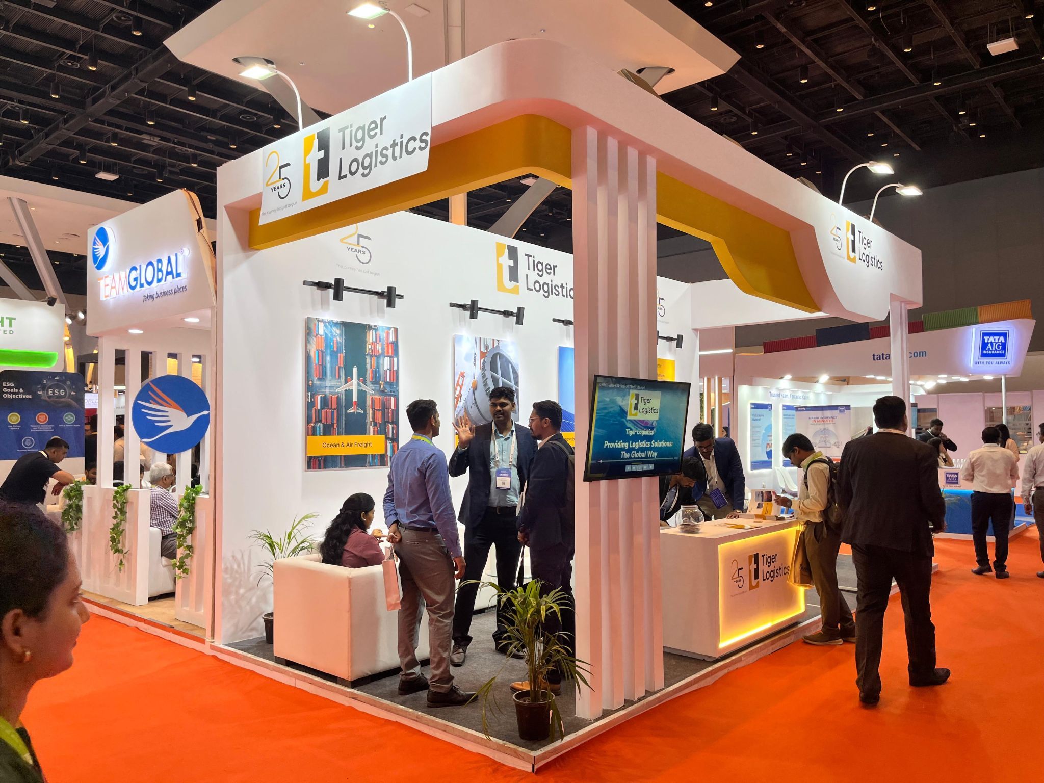 Tiger Logistics Showcases Excellence at India International Cargo Show ...
