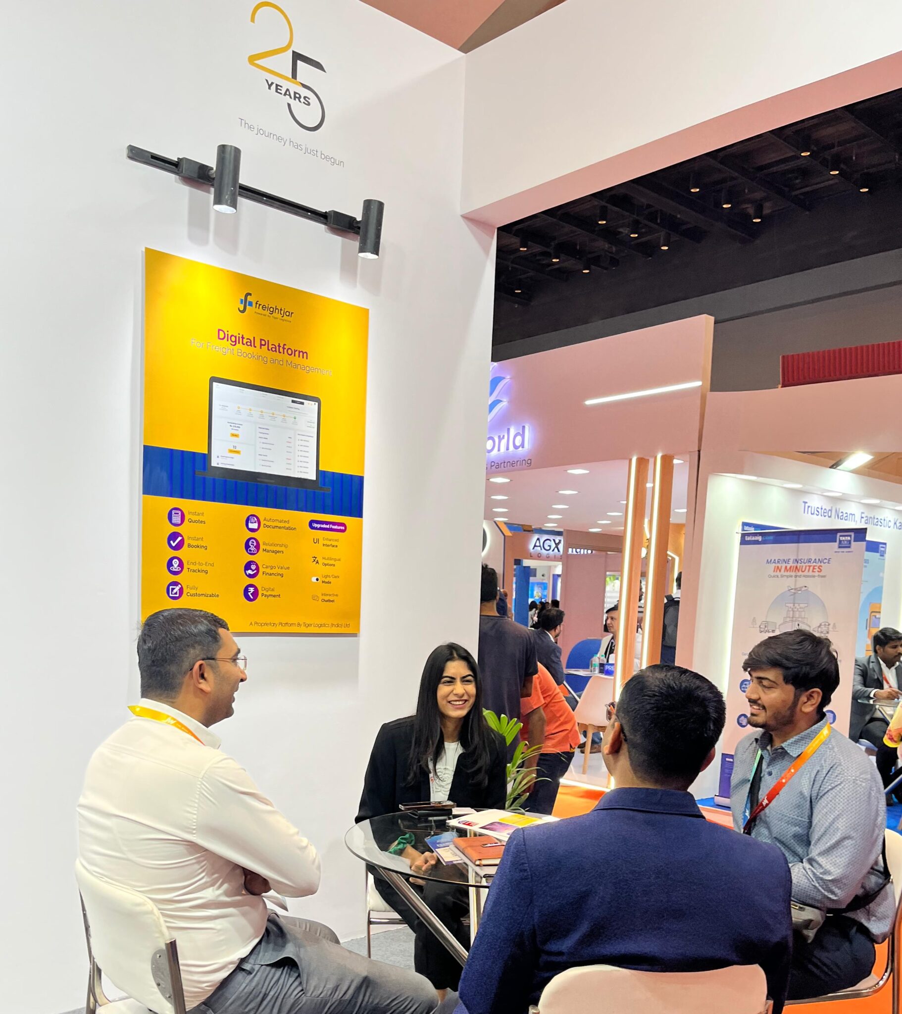 Tiger Logistics Showcases Excellence at India International Cargo Show ...